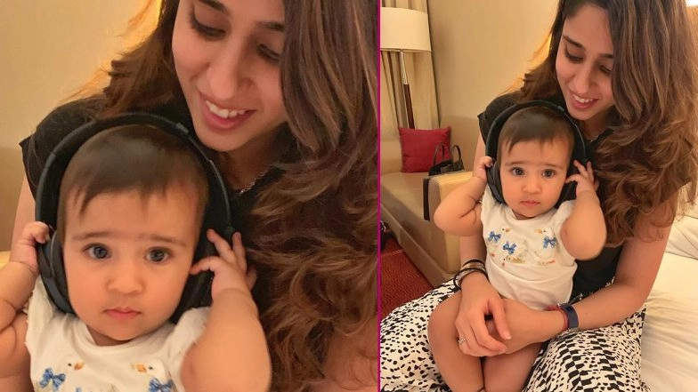 Rohit Sharma's Daughter Samaira Looks Adorable Posing With Mom Ritika ...