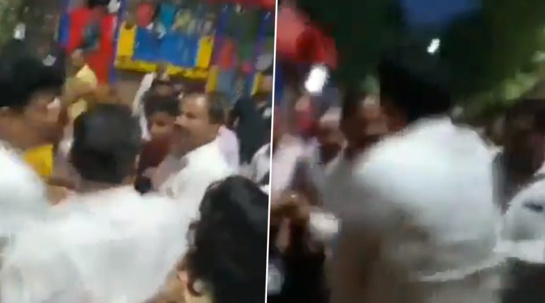 AAP MLA Saurabh Bharadwaj, BJP Councillor Subhash Bhadana Engage in ...