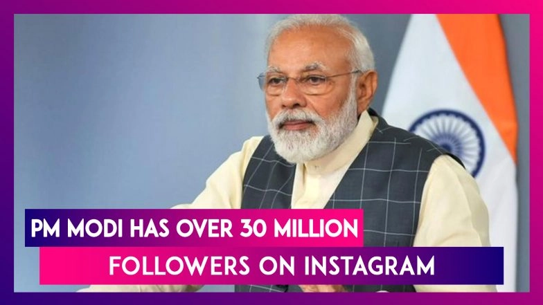 PM Modi Now Has Over 30 Million Followers On Instagram Making Him The ...