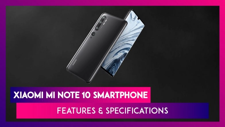 Xiaomi Mi Note 10 Smartphone: Prices, Features, Variants, Colours ...
