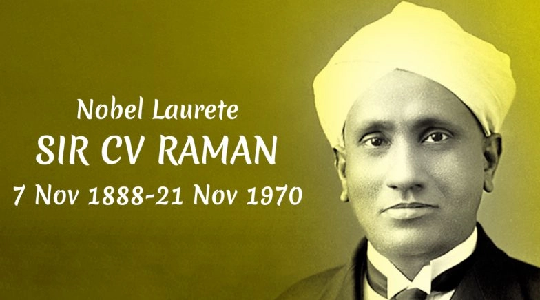 C.V. Raman's 131st Birth Anniversary: Twitter Wishes the Nobel Laureate ...