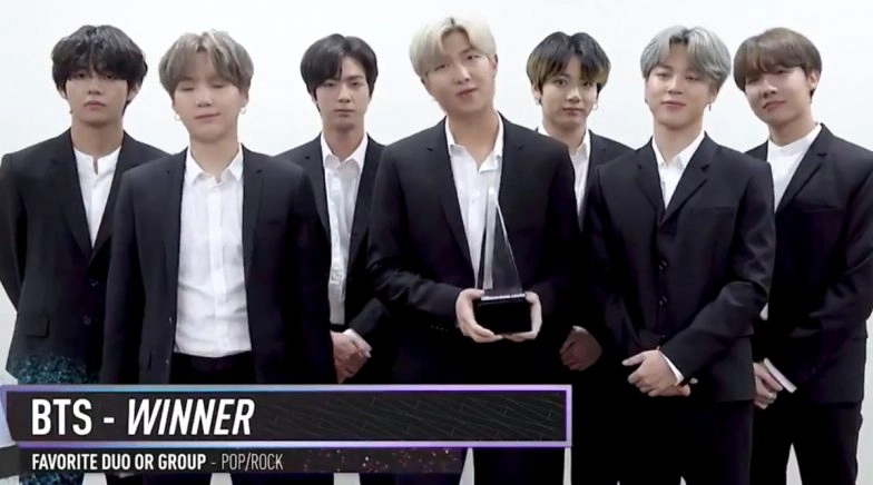 BTS Wins 3 Awards at American Music Awards 2019, Beat Top Contenders ...