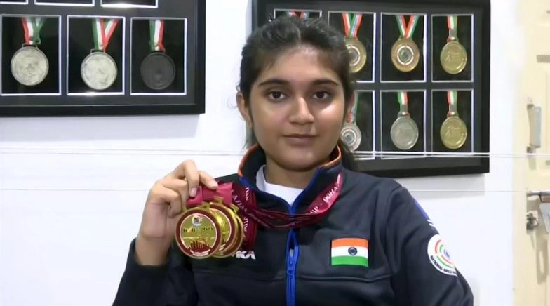 Esha Singh, 14-Year Old Shooter, Wins Three Gold Medals at Asian ...