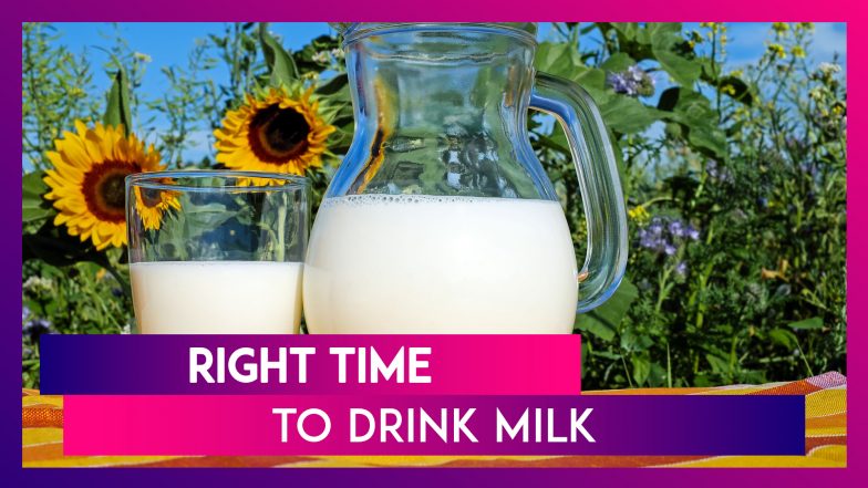 National Milk Day 2019: What Is The Best Time To Drink Milk? All Your ...