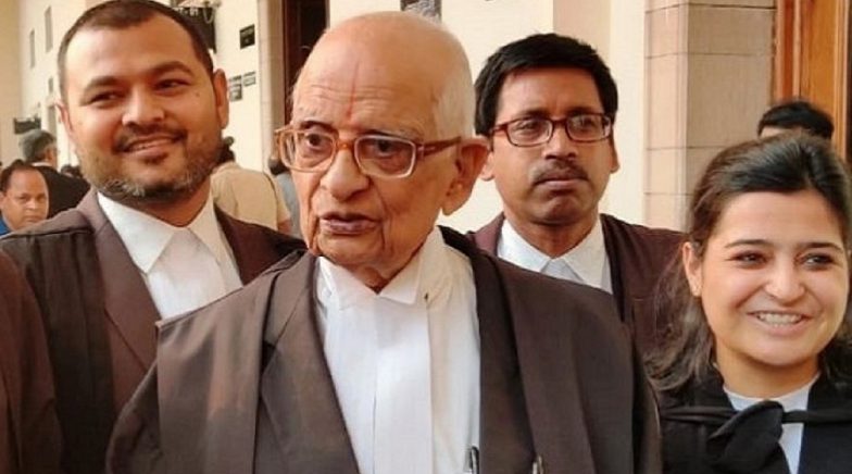 K Parasaran, the Lead Counsel for Hindu Parties, Emerges Hero in ...