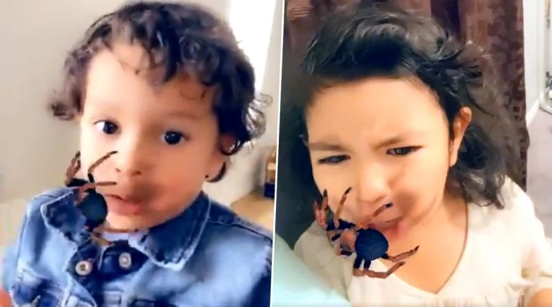 Parents Are Using Creepy Spider Snapchat Filter on Their Kids and They ...