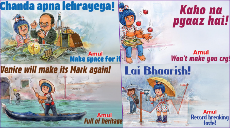 Amul Topical of 2019: From Chandrayaan 2 Launch to Onion Price Hike ...