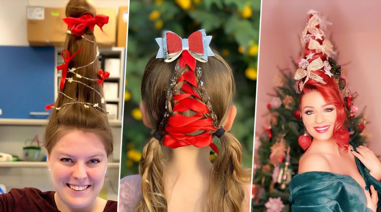 Christmas Tree Hair Trend Takes Over Social Media, Beautiful Pics of ...