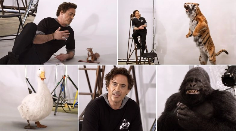 Dolittle: Robert Downey Jr Auditions the Film's Animal Cast and Rami ...
