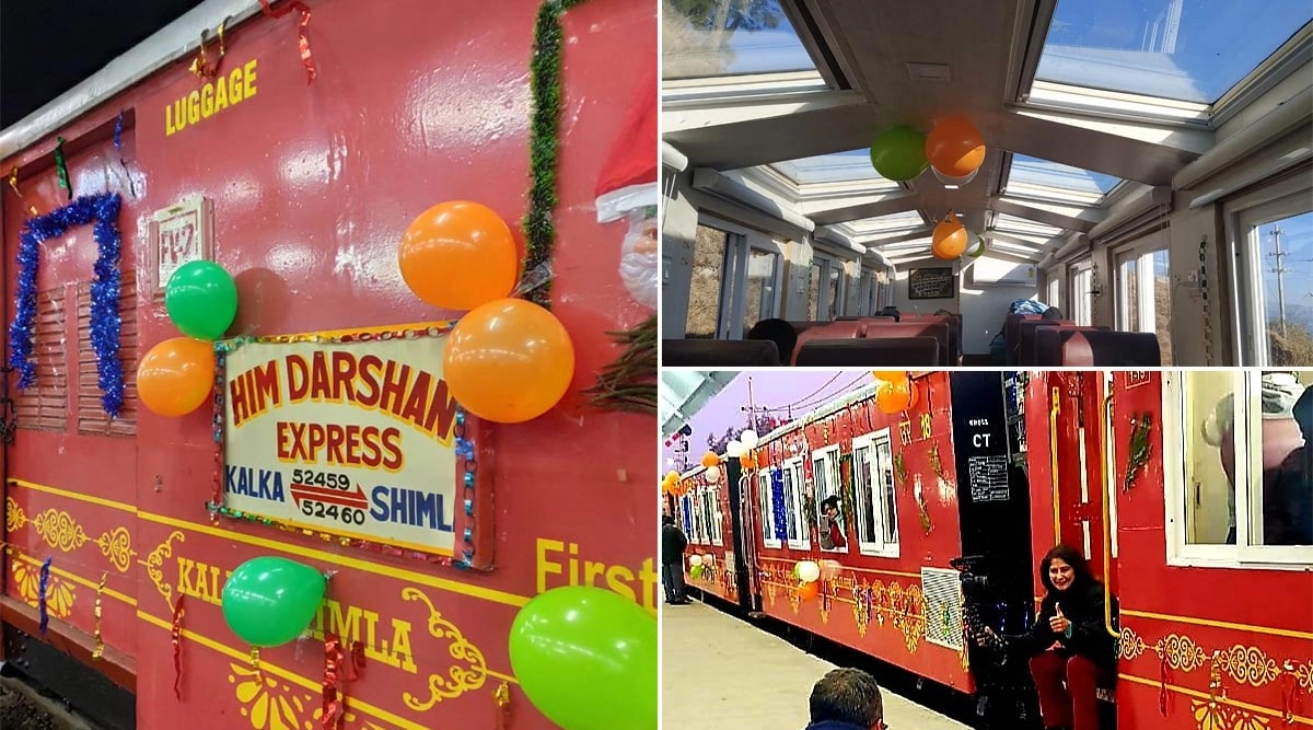 Him Darshan Express: Piyush Goyal Tweets Pictures of 'Himalaya' Train ...