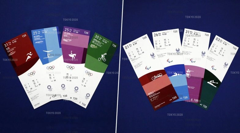 Tokyo 2020 Olympics and Paralympics Ticket Designs Unveiled | 🏆 LatestLY
