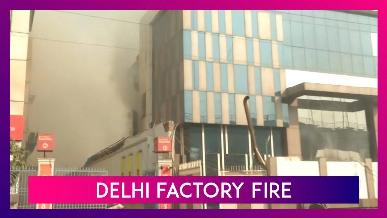 Delhi Factory Fire: Building Collapses Injuring 14 People In Peeragarhi ...