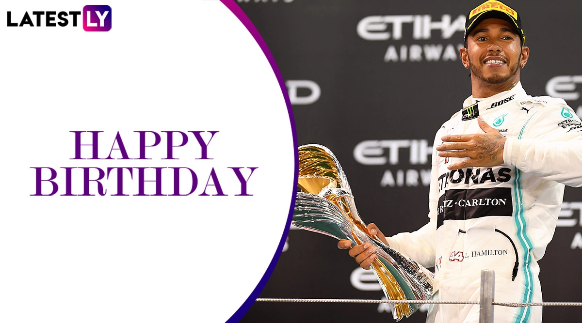 Lewis Hamilton Birthday Special: Achievements and Little Known Facts ...