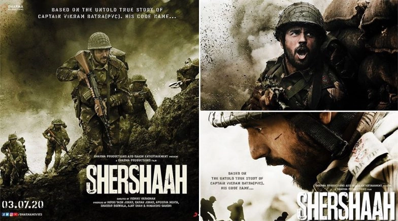 Shershaah Posters: On Sidharth Malhotra's Birthday, Makers Release ...