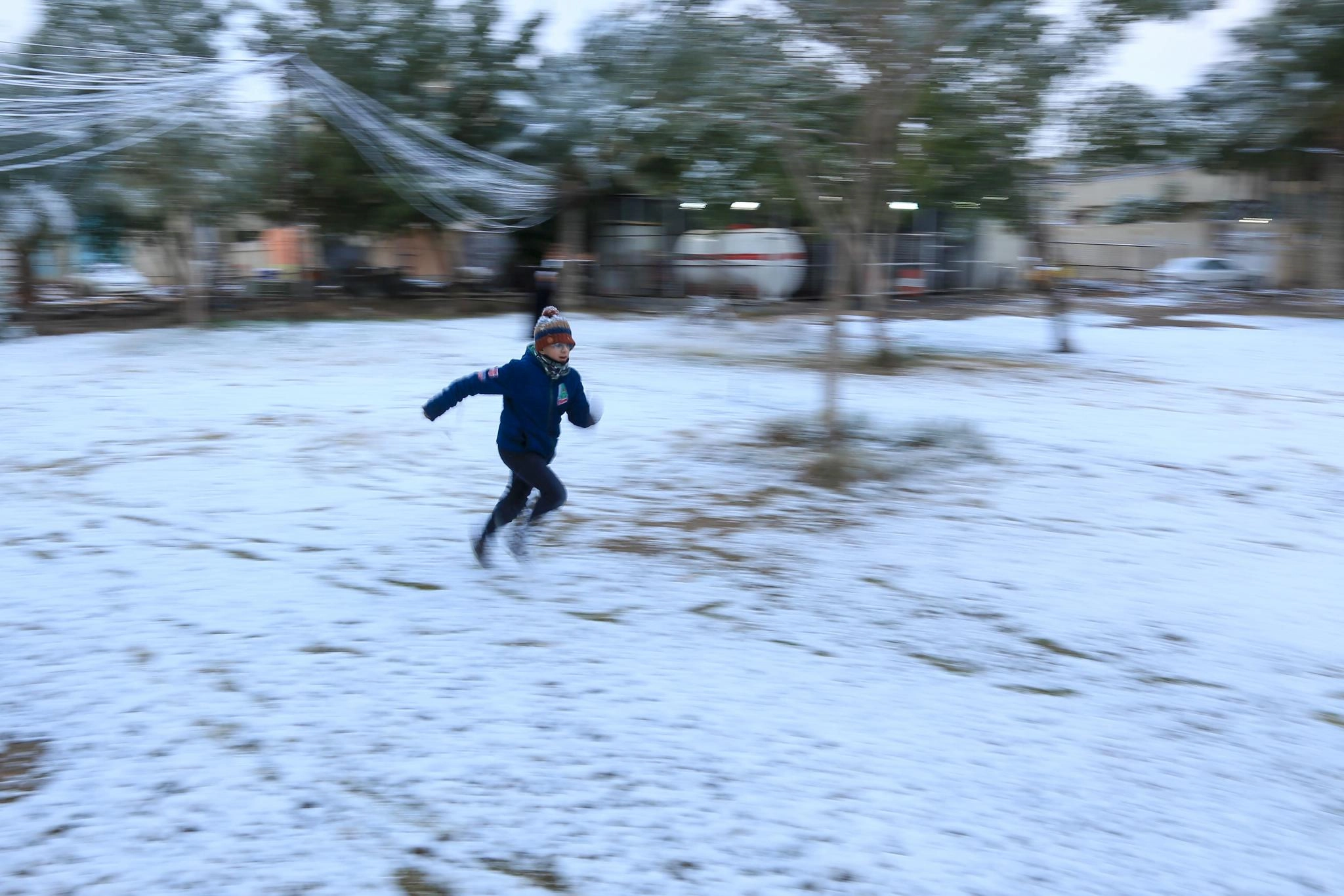 Iraq: Baghdad Receives Ultra-Rare Snowfall, Only Second of the Century ...