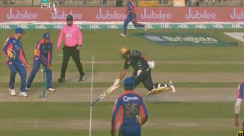 PSL 2020: Azam Khan 'Redefines Cricket', Completes Run with Inverted ...