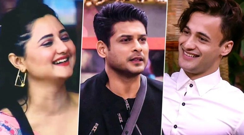 Bigg Boss 13: Rashami Desai, Sidharth Shukla and Asim Riaz Slid Into ...