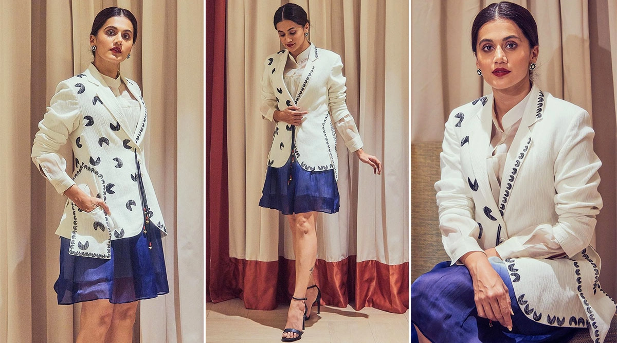 Taapsee Pannu on Why Sustainable Fashion Is Cool, Repurposing One ...