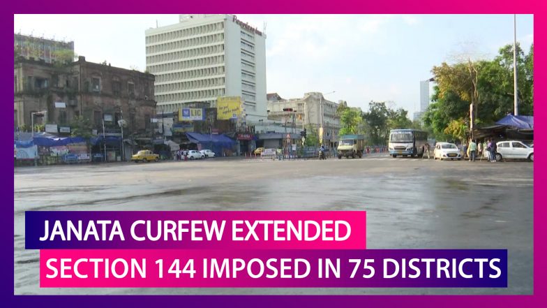 Janata Curfew Extended In Many States: Trains, International Flights ...