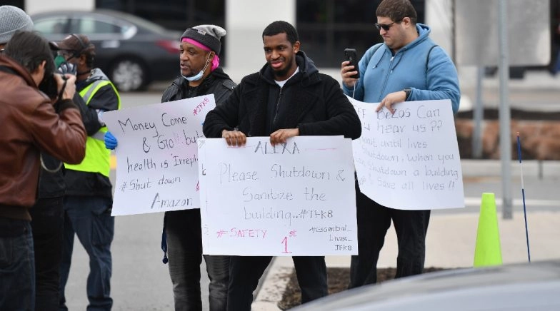 Amazon Worker Fired After Staging Walkout Over Company’s Handling Of ...