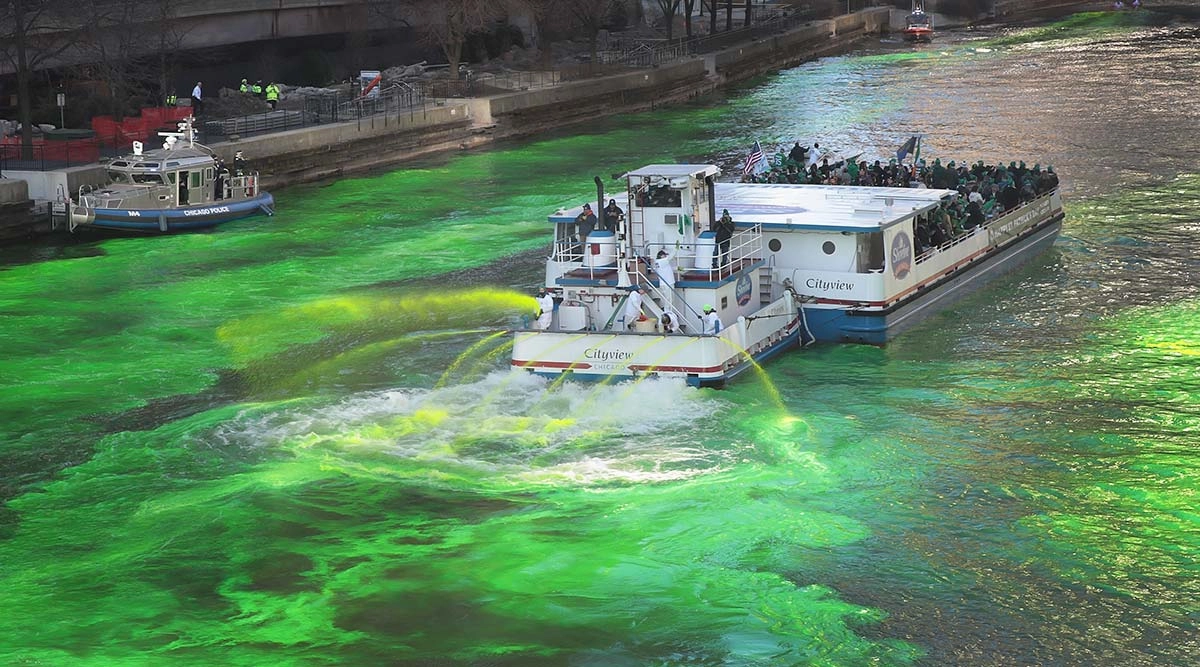Festivals & Events News | Why Chicago River is Dyed Green? Here's Why ...