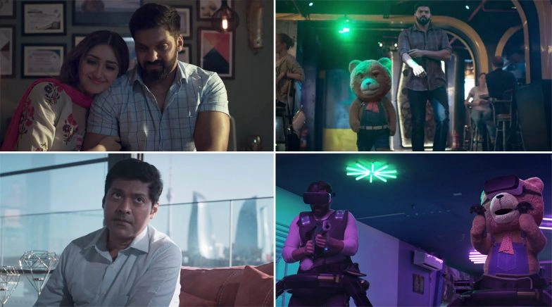 Teddy Teaser Released On The Occasion Of Arya and Sayyeshaa’s First ...