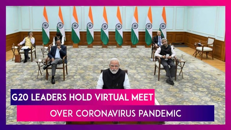 G20 Leaders Hold Video Summit To Discuss Coronavirus Pandemic, PM Modi ...