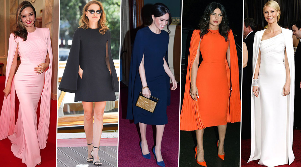 Fashion News | Priyanka, Meghan, Natalie Show Why Capes are Not Just ...