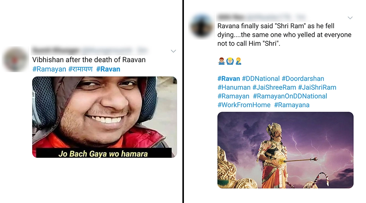 Viral News | Twitterati Celebrates Ravana's Death Episode with Funny ...