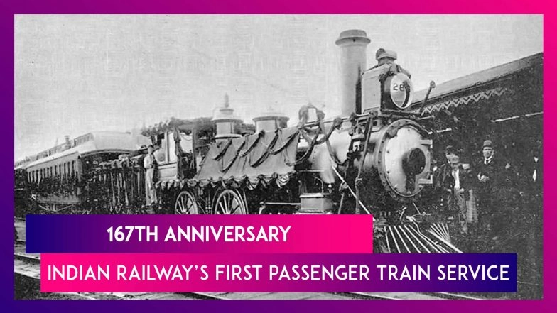 Indian Railway’s First Passenger Train Service Marks 167 Years: Must ...