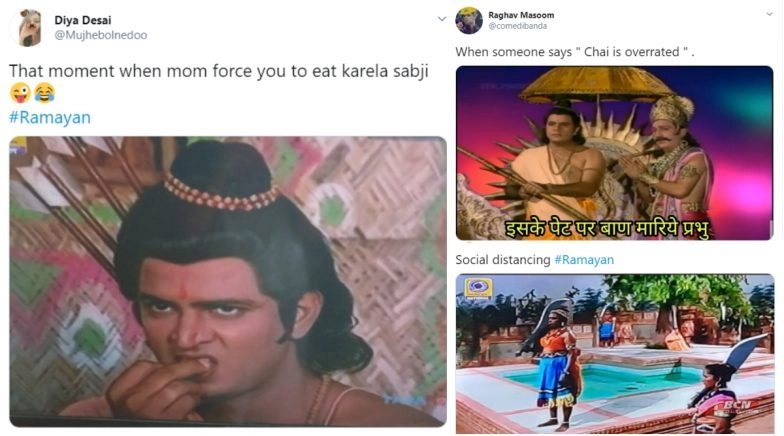 Doordarshan’s Ramayan Funny Memes: From ‘Iske Pet Par Baan Mariye ...