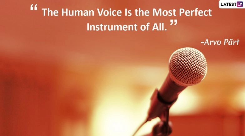 World Voice Day 2020 Images With Quotes: Powerful Sayings That ...