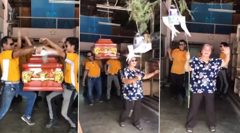 Competition to Funeral Coffin Dancers? Malaysian Funeral Parlour ...