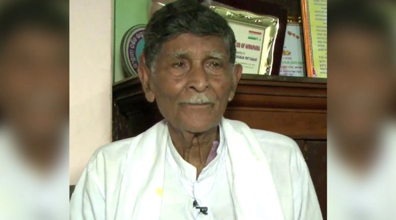 Bhabani Patnaik, Renowned Freedom Fighter & Padma Shri Awardee, Dies in ...
