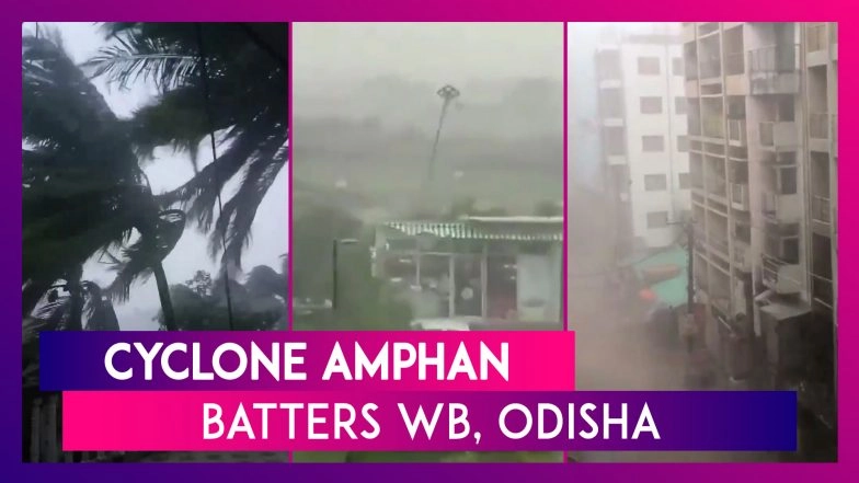 Cyclone Amphan: At Least 12 Dead, Thousands Of Buildings Damaged, Trees ...