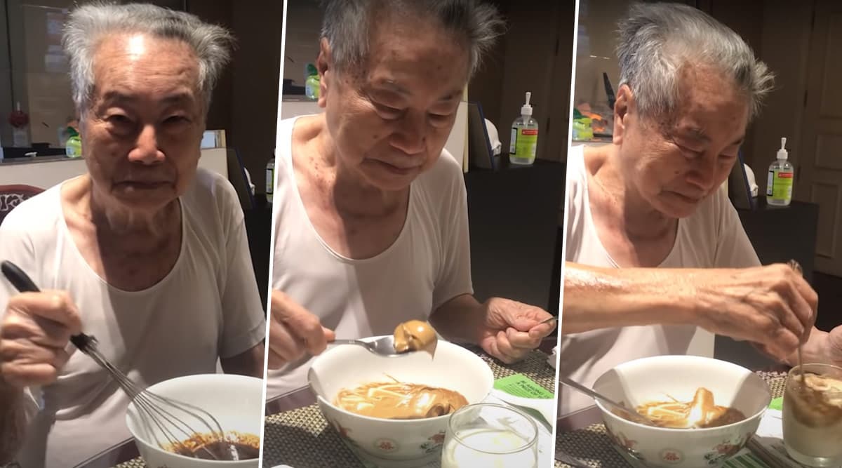 Viral News | 91-Year-Old Grandpa Makes Dalgona Coffee With ... Viral News | 91-Year-Old Grandpa Makes Dalgona Coffee With ...