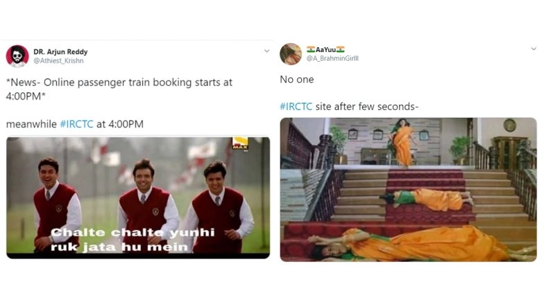 Indian Railways Ticket Booking Website IRCTC Down! Funny Memes Should ...