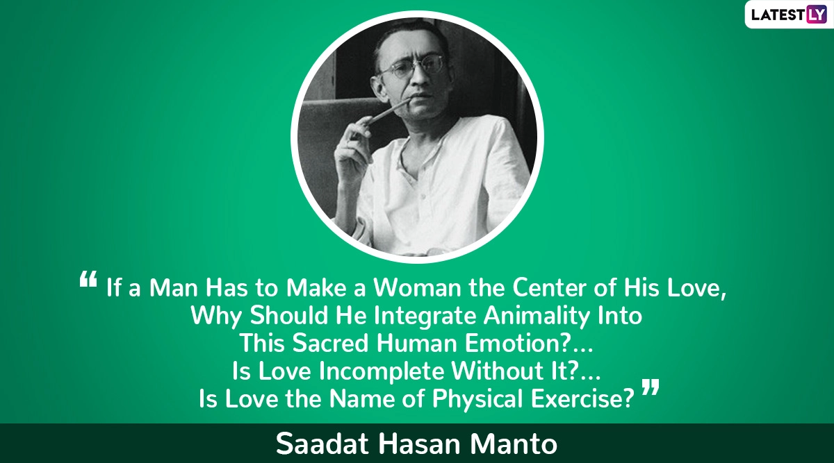 Saadat Hasan Manto Quotes: Hard-Hitting Sayings By Pakistan Writer That ...