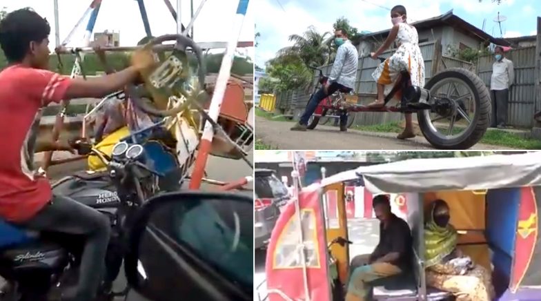 Social Distancing Jugaad Bike Goes Viral! Similar Indian Creations of ...