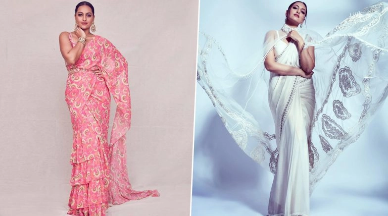 Sonakshi Sinha Drips Resplendence in These Concept Sarees, Her Stylist ...