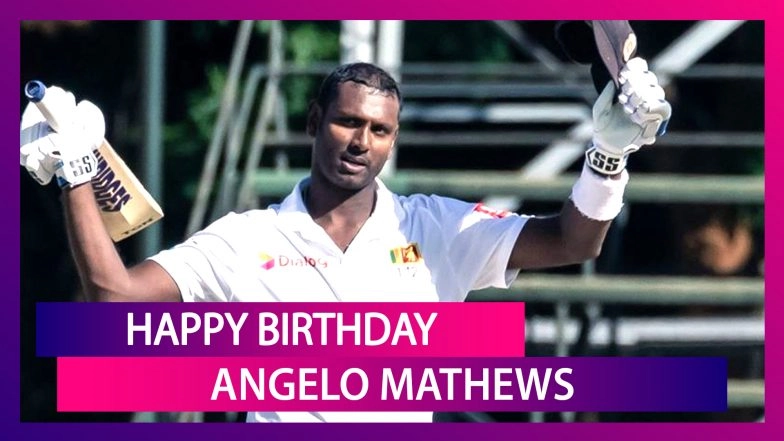 Angelo Mathews Birthday Special: 160 Vs England And Other Top ...