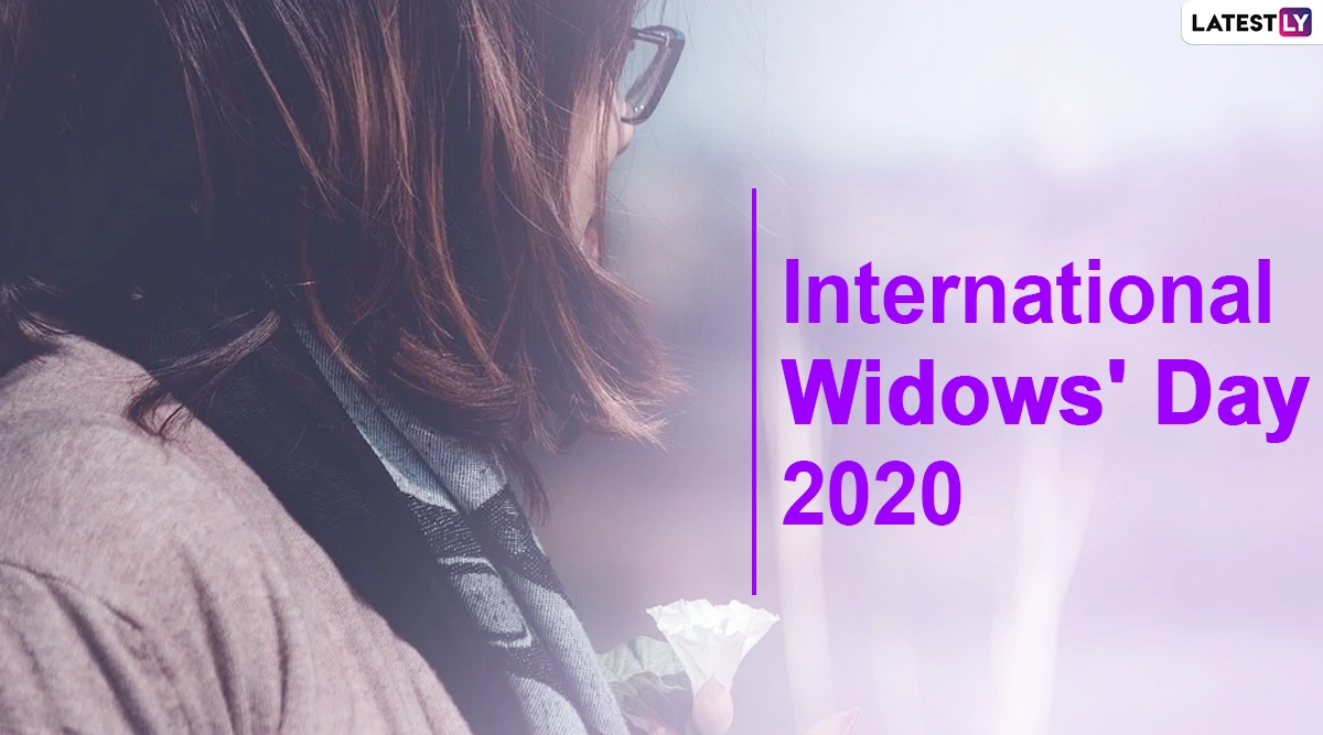 Festivals & Events News | International Widows' Day 2020: Significance ...
