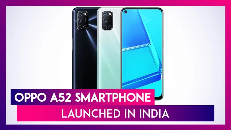 Oppo A52 Featuring A 12MP Quad Rear Camera Setup Launched In India ...