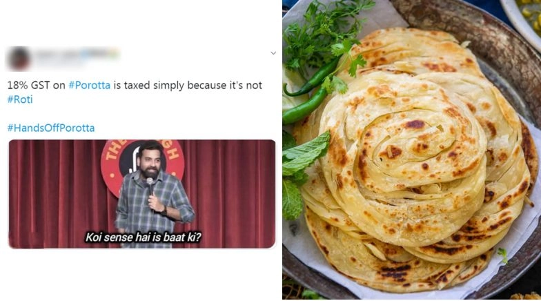 Parotas Are Not Rotis' And Will Have 18% GST! Netizens Express Their ...