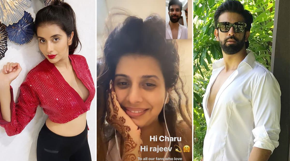 Entertainment News | Charu Asopa and Rajeev Sen Video Call Each Other ... Entertainment News | Charu Asopa and Rajeev Sen Video Call Each Other ...