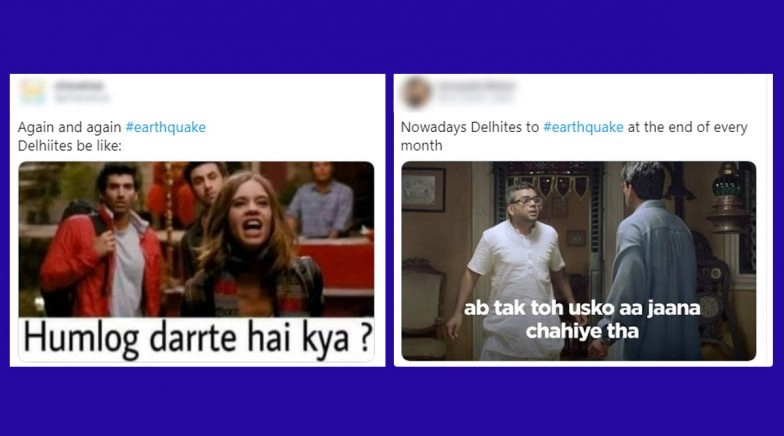 Delhi-NCR Earthquake Sparks Tremors of Funny Memes Online, Netizens Lift Spirits in Tough Times ...