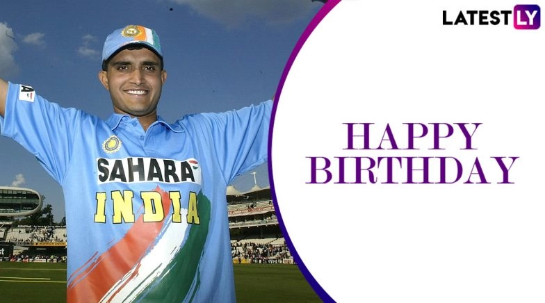 Sourav Ganguly Birthday Special: Interesting Facts About the Former Indian Captain As He Turns ...