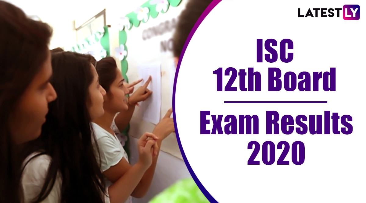 ISC 12th Result 2020 Declared: 96.84% Pass, Check Overall Statistics ...
