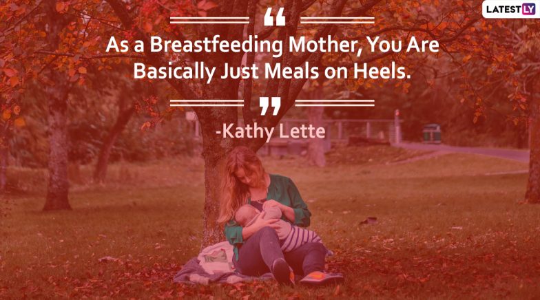 World Breastfeeding Week 2020 Quotes and HD Images: Best Sayings on ...