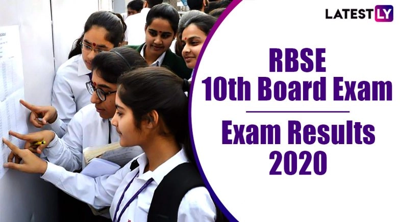 RBSE 10th Result 2020 Declared: Here’s Where and How to Check Class 10 ...